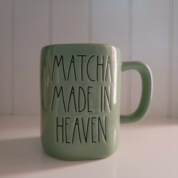 Rae Dunn | Dining | Rae Dunn Matcha Made In Heaven Green Mug Brand New ...